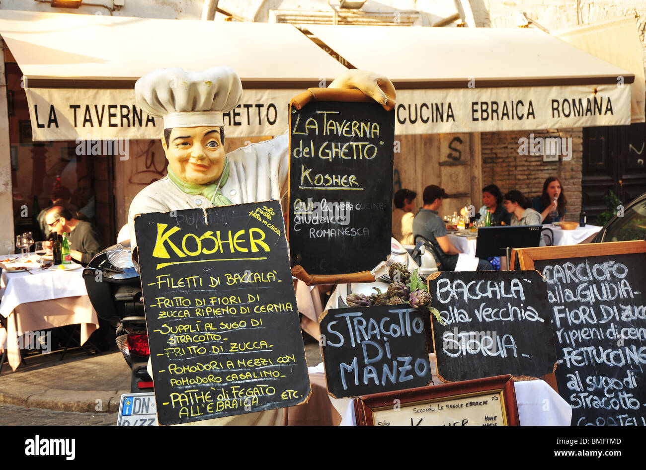 The Roman (Jewish) Ghetto (Italian: Ghetto di Roma Stock Photo - Alamy