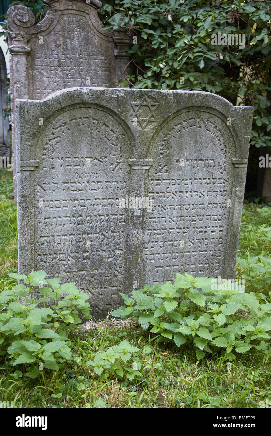Jewish cemetery in the Seegasse Stock Photo - Alamy