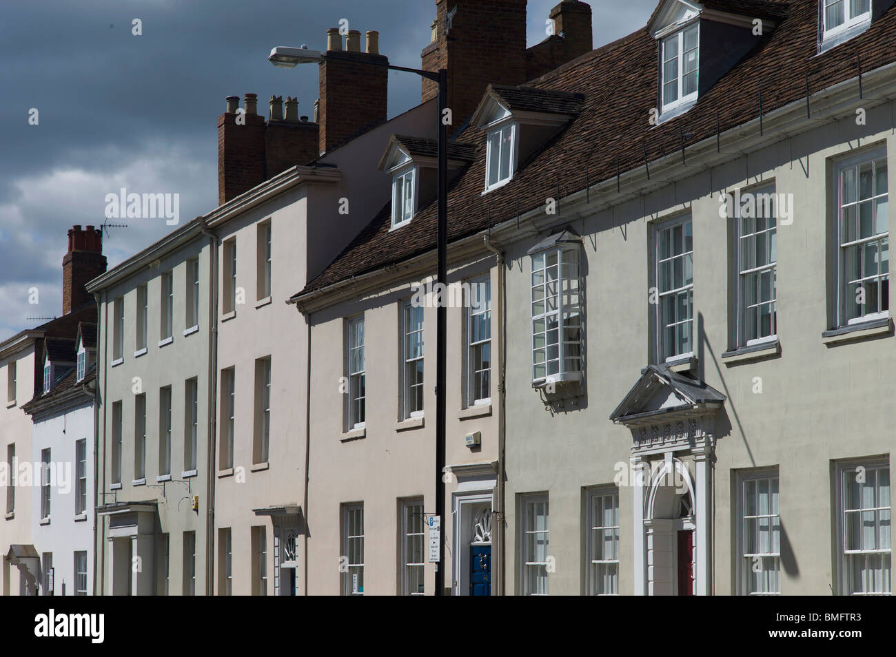 Old buildings in Warwick Stock Photo - Alamy