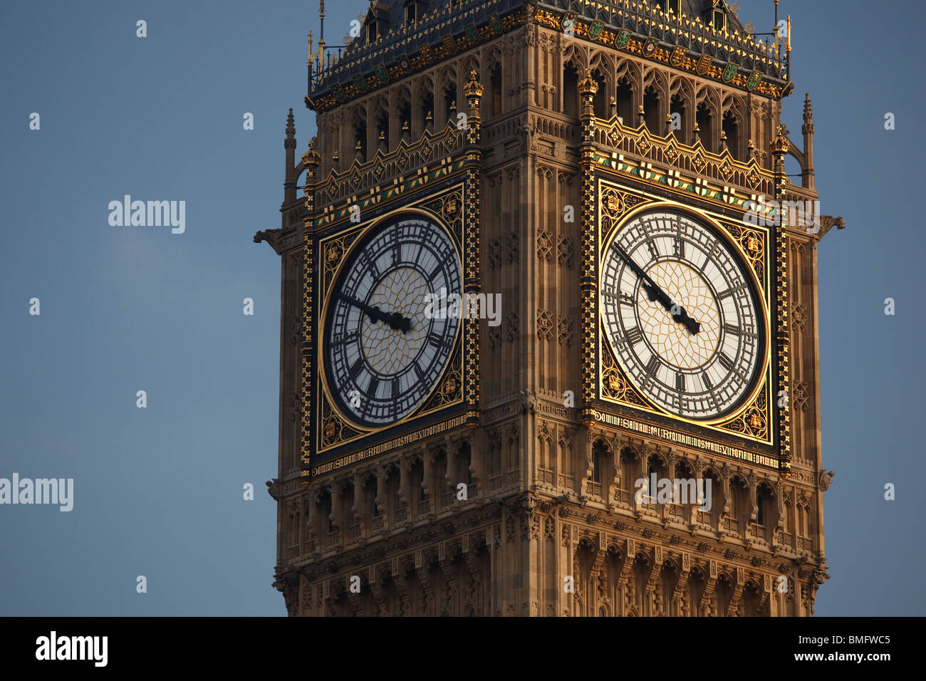 Big Ben clock tower of Palace of Westminster Stock Photo - Alamy