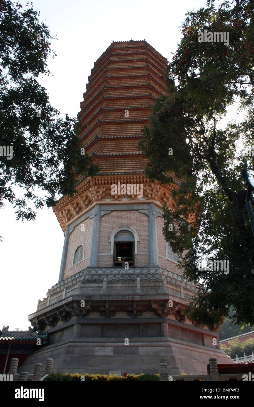 Sarira Pagoda, Temple Of Divine Light, Badachu Park, Beijing, China ...