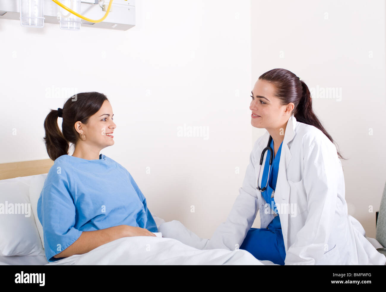 Woman visiting gp hi-res stock photography and images - Alamy
