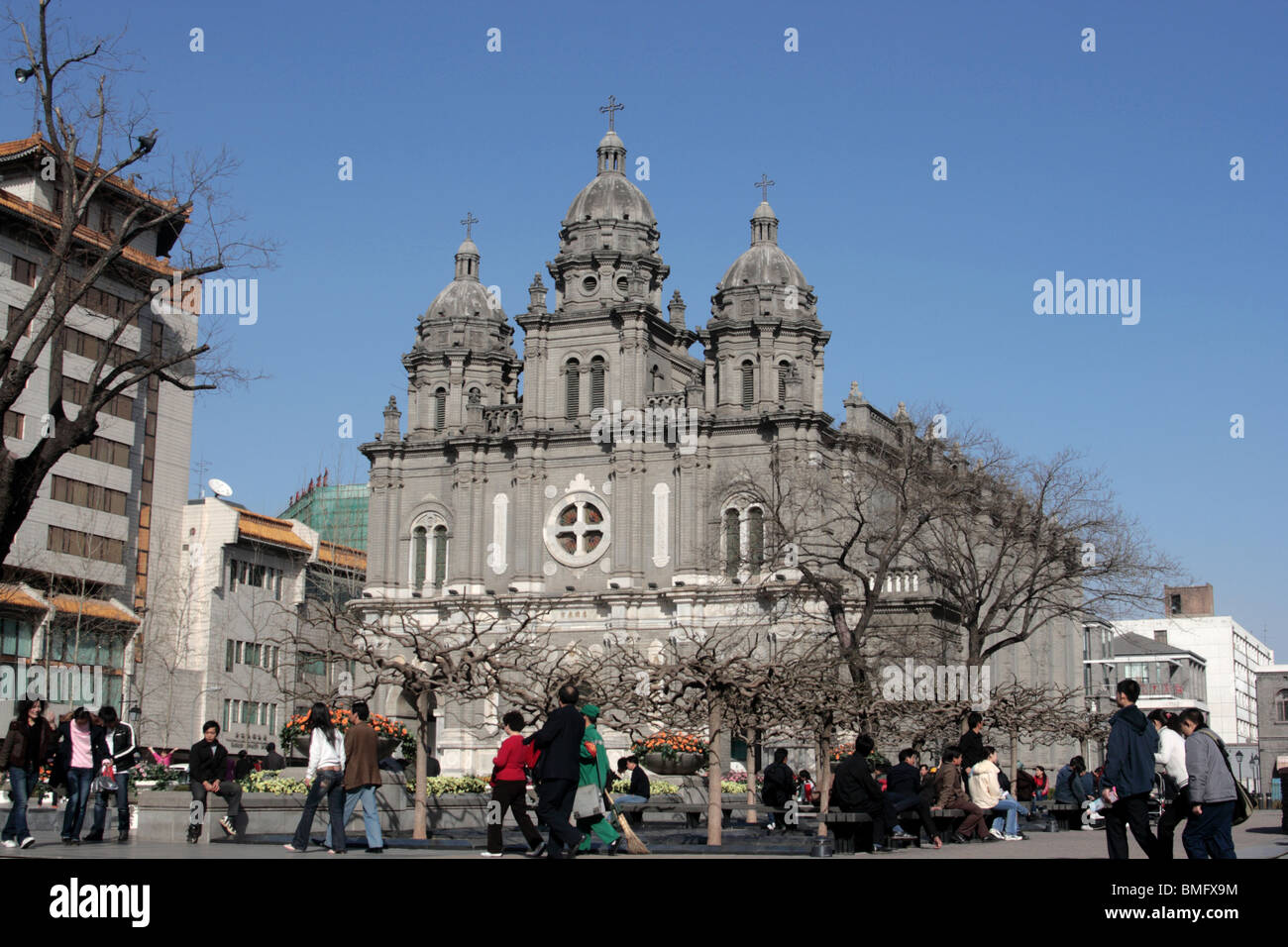 St josephs church wangfujing cathedral hi-res stock photography and ...