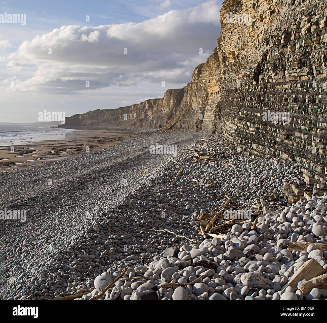 Nash Point, South Wales Stock Photo - Alamy