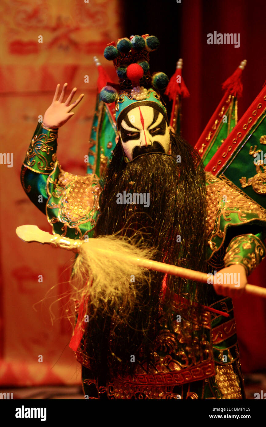 Beijing opera doll, Beijing, China Stock Photo - Alamy