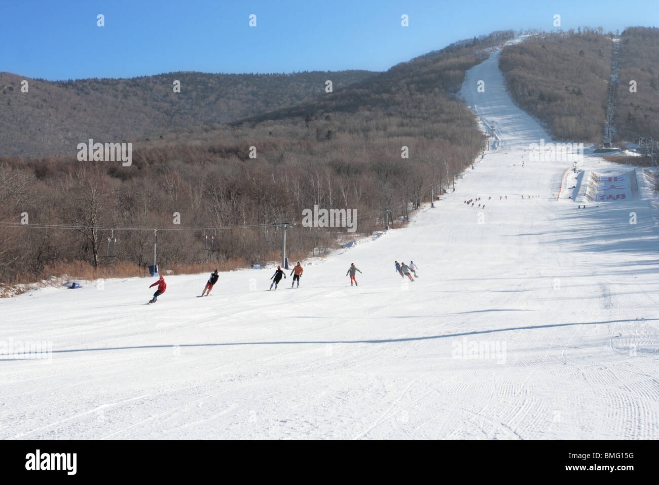 Beidahu ski resort hi-res stock photography and images - Alamy