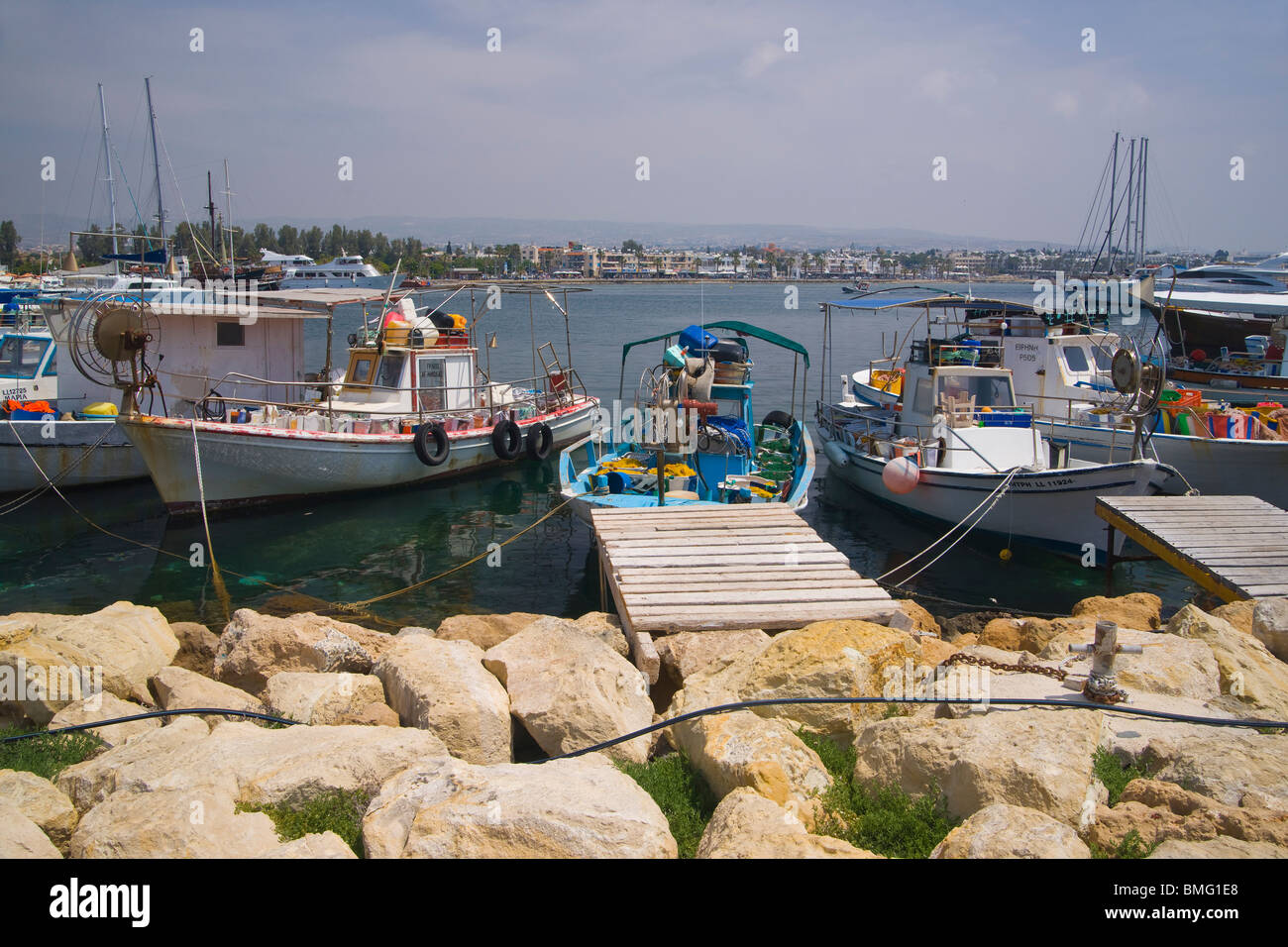 Cyprus Paphos, pafos, harbour, boats Stock Photo - Alamy