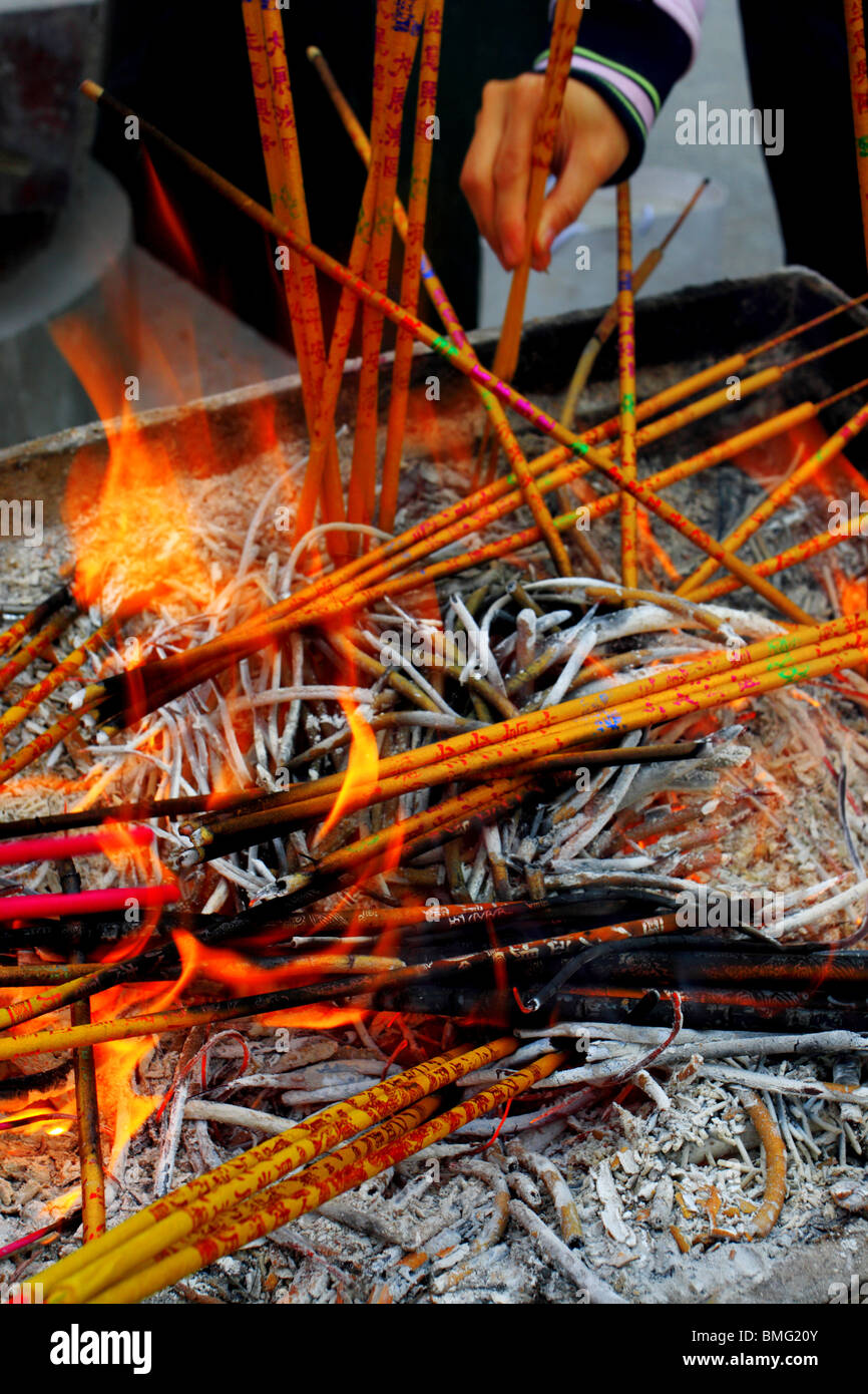 Burnt incense hi-res stock photography and images - Alamy