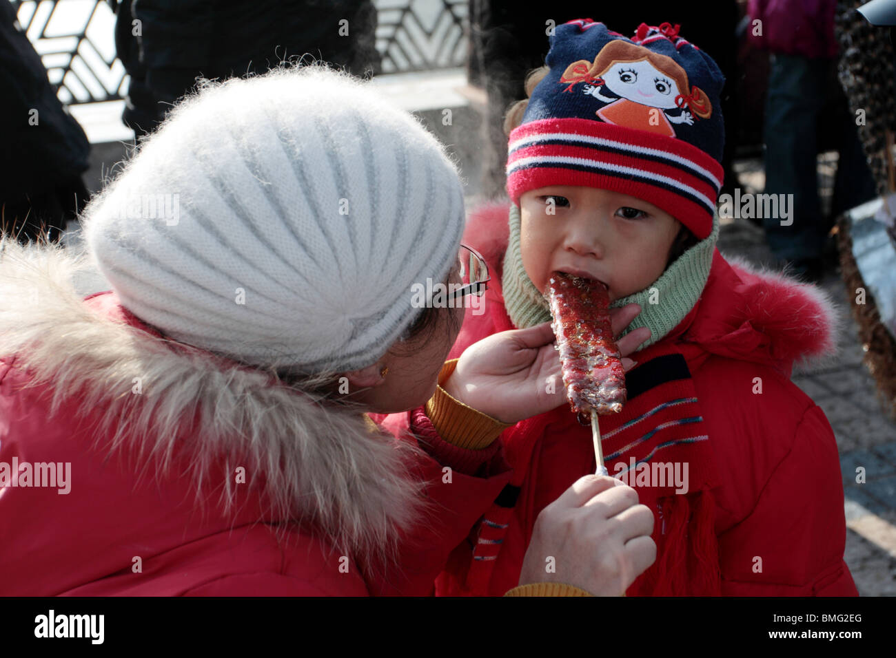 Candied fruit skewers hi-res stock photography and images - Alamy