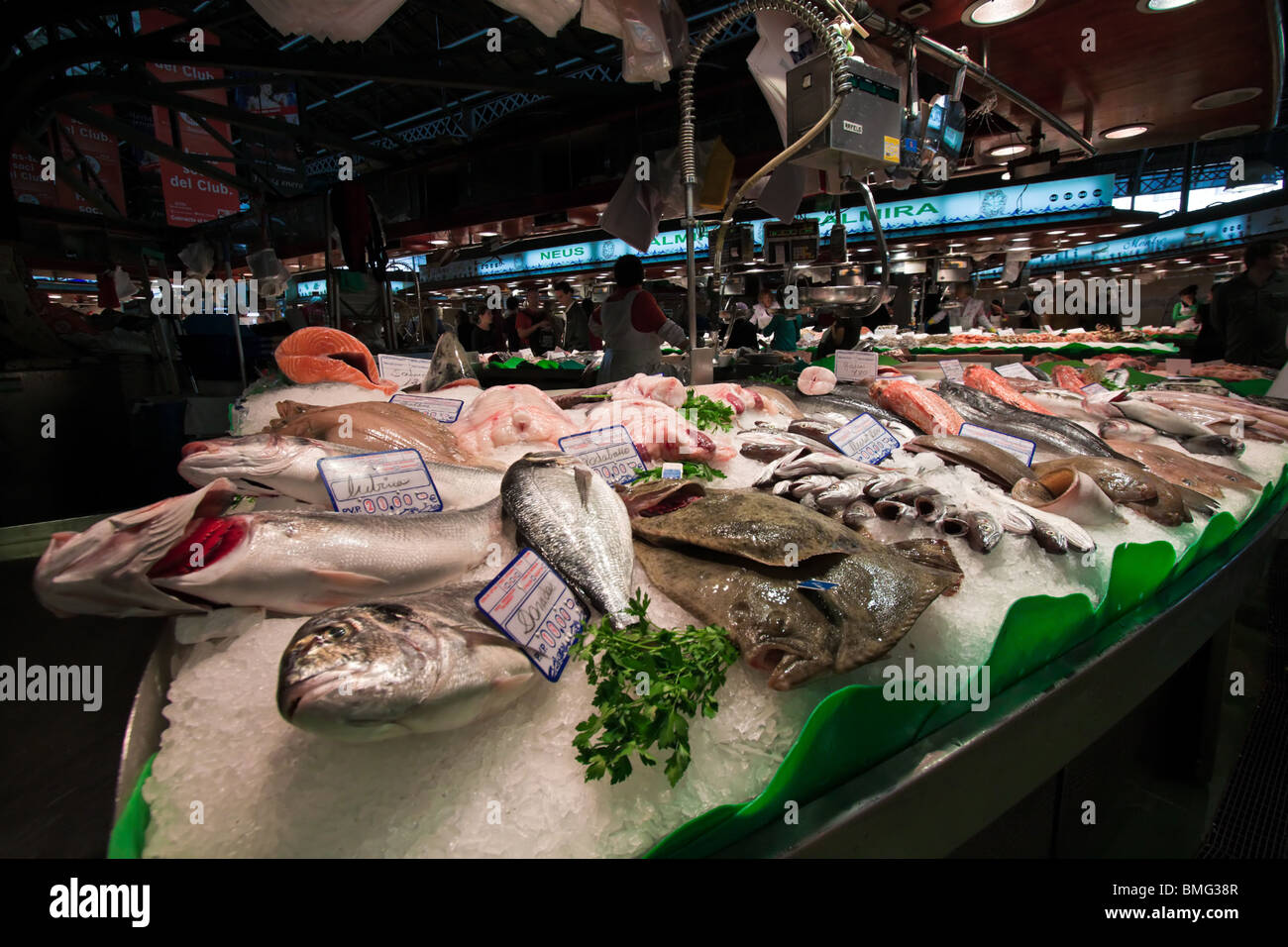 Barcelona Mercat de la Boqueria Stock Photo - Alamy