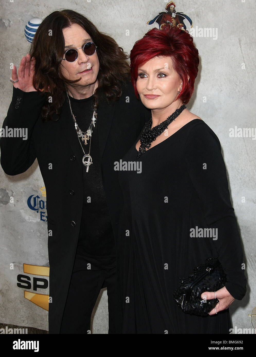 OZZY OSBOURNE SHARON OSBOURNE SPIKE TV'S 4TH ANNUAL GUYS CHOICE CULVER ...