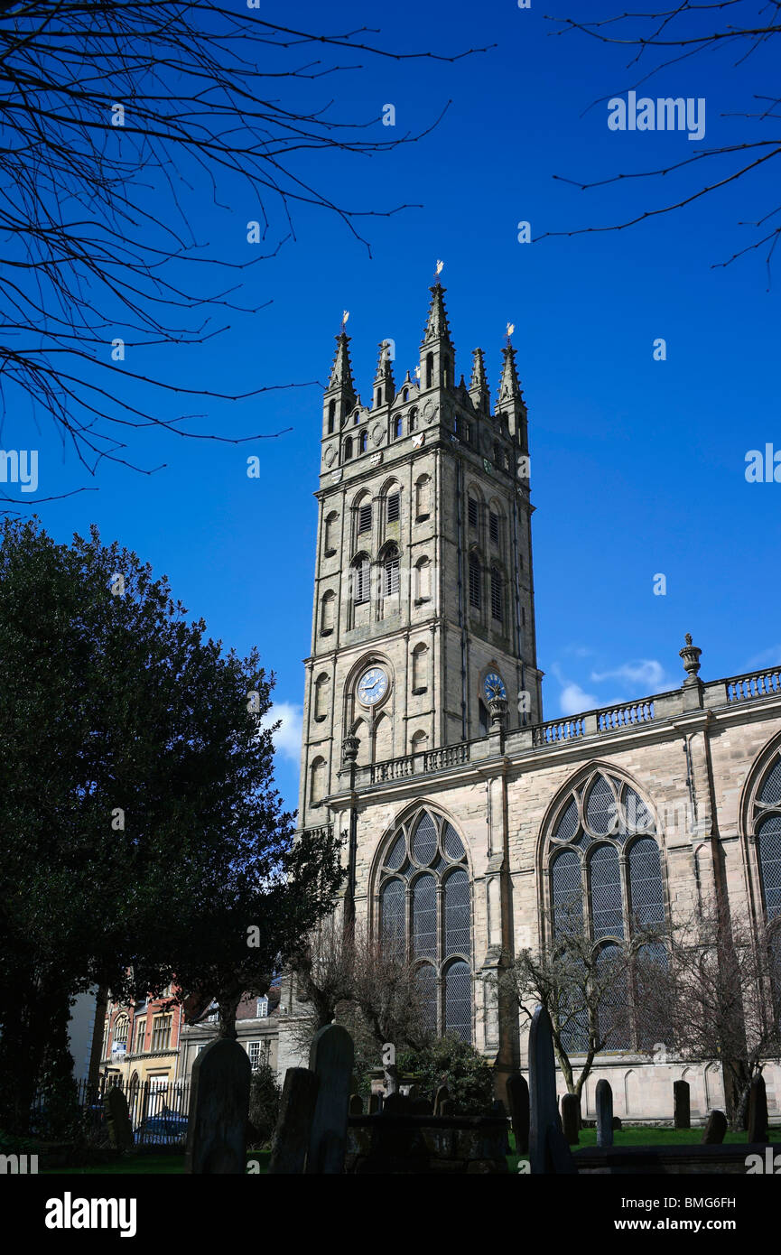 St Marys church warwick Stock Photo - Alamy