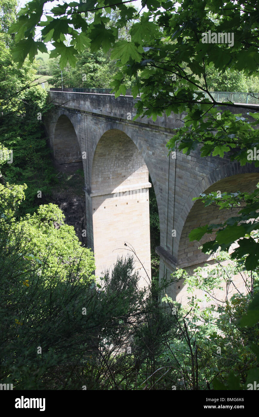 Cartland Bridge on the A73 South Lanarkshire Scotland June 2010 Stock ...
