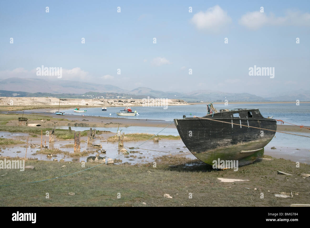 millom ironworks nature reserve on the cumbria coast Stock Photo - Alamy