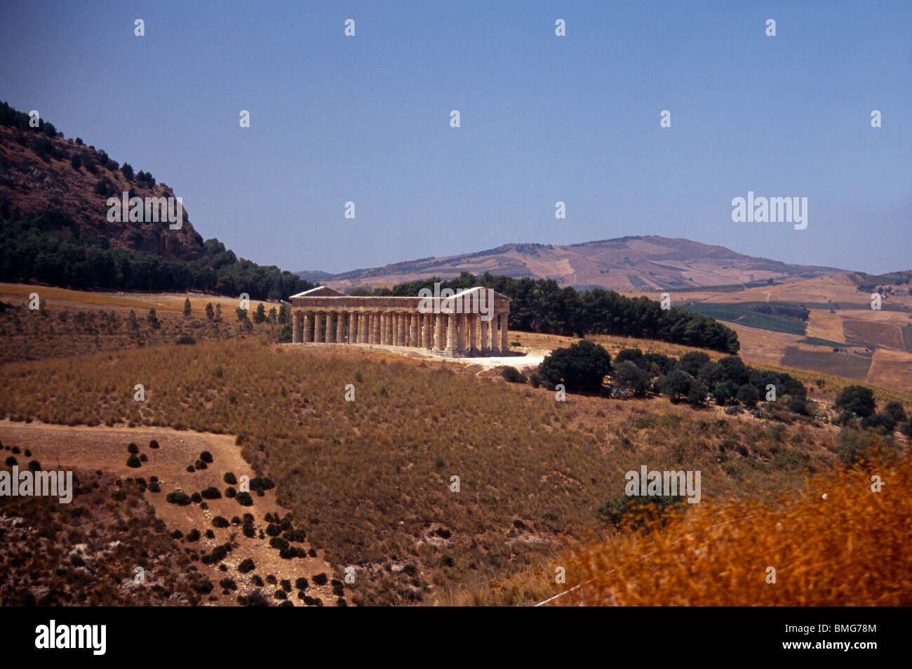 Segesta Sicily Italy Doric Temple Built by The Elymians Stock Photo - Alamy