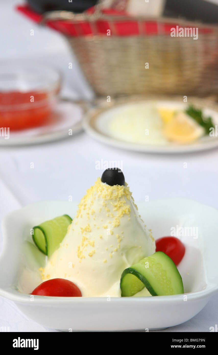 Bashfully grass Salad, Moscow Restaurant, Beijing, China Stock Photo ...
