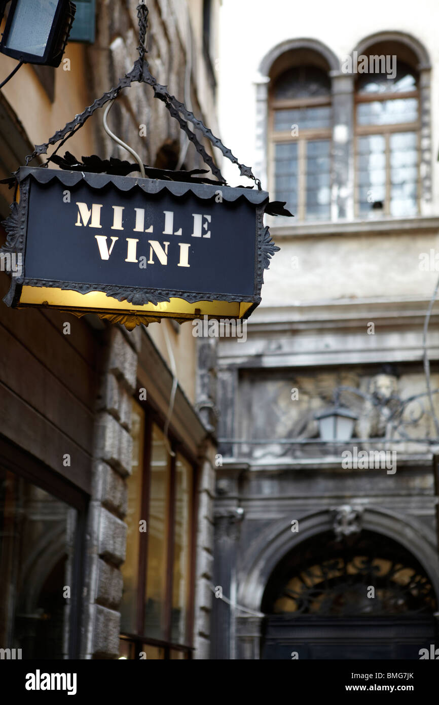 Mille vini venice hi-res stock photography and images - Alamy