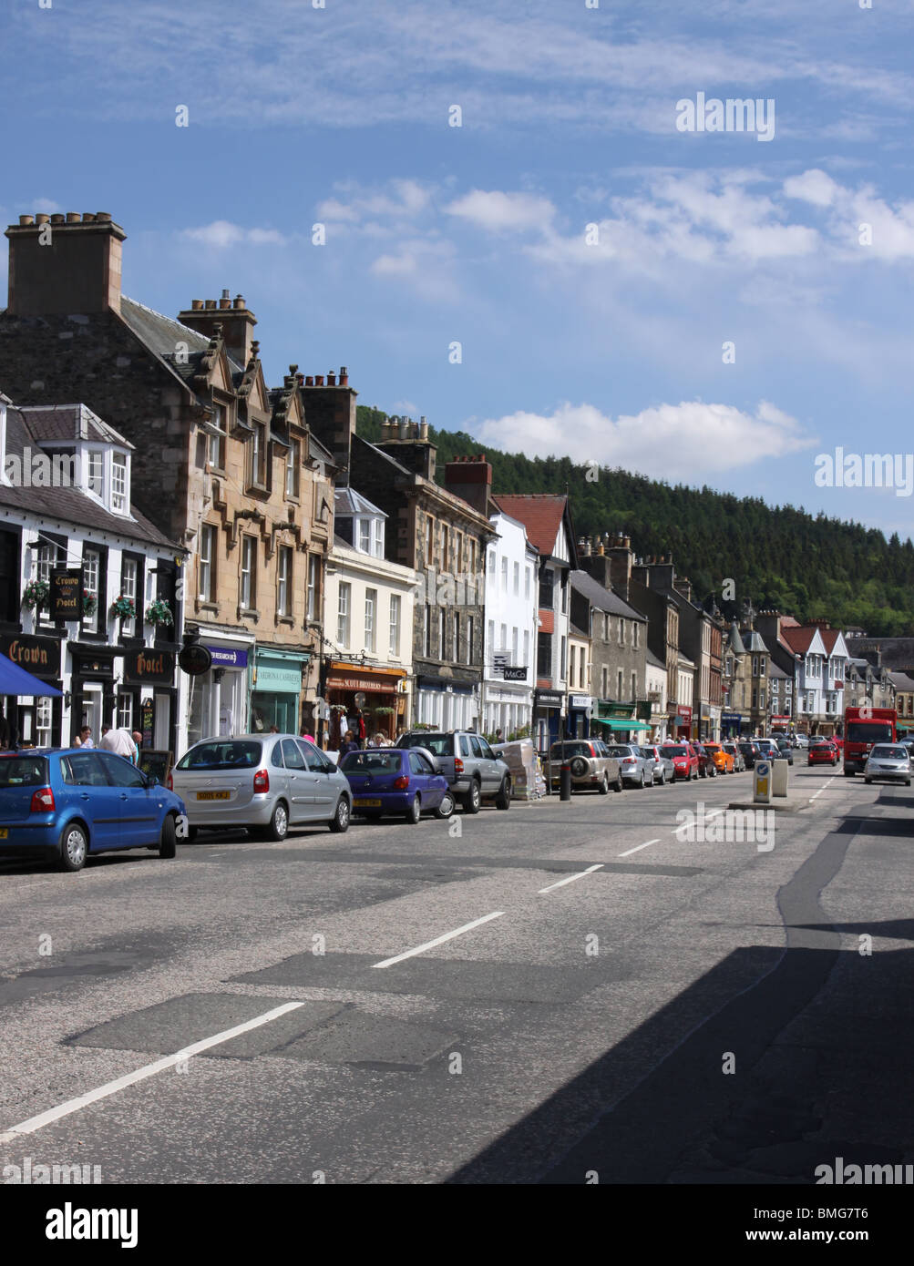 Peebles street hi-res stock photography and images - Alamy