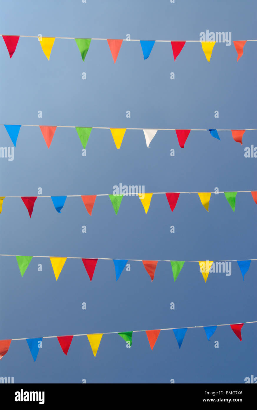 Bunting flags hi-res stock photography and images - Alamy