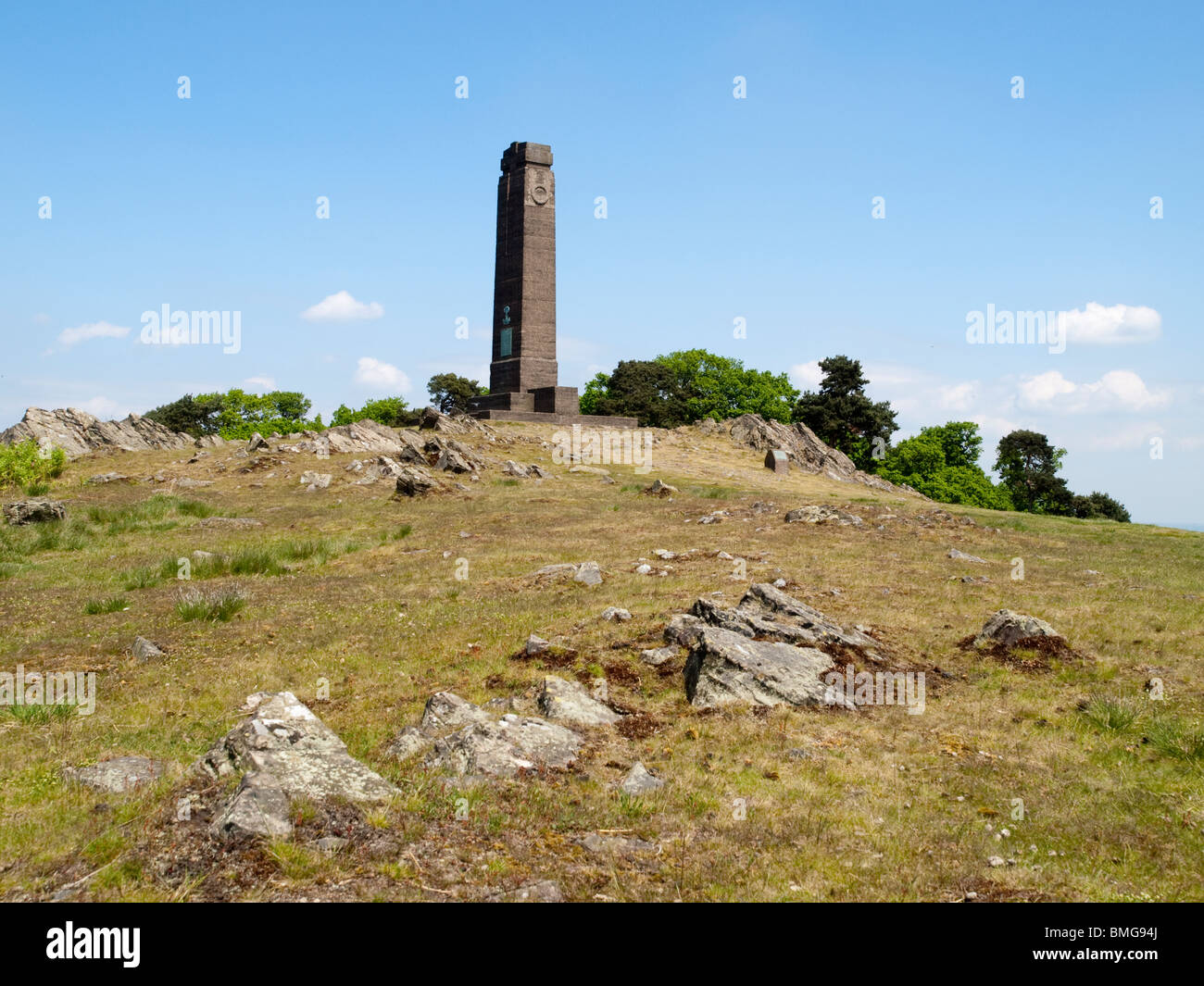 The War Memorial in Bradgate Country Park in Leicestershire, England UK ...