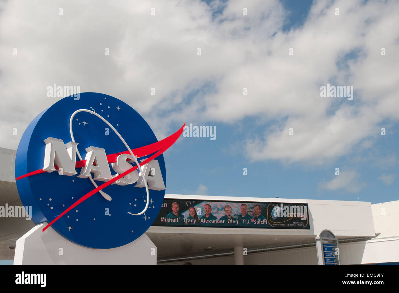 Overhead display at the Visitor Centre at Kennedy Space Centre, Cape ...