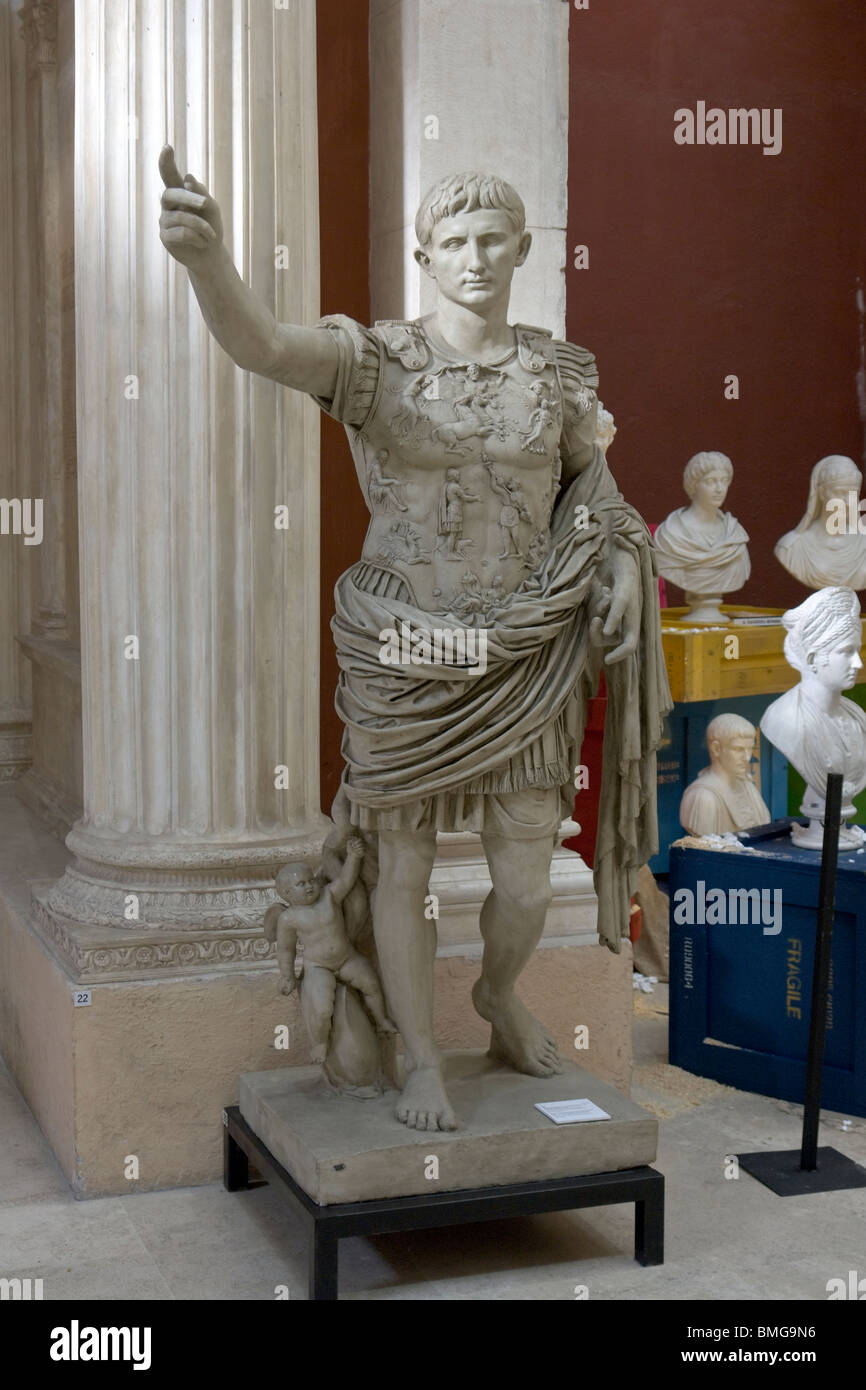 Augustus of prima porta hi-res stock photography and images - Alamy