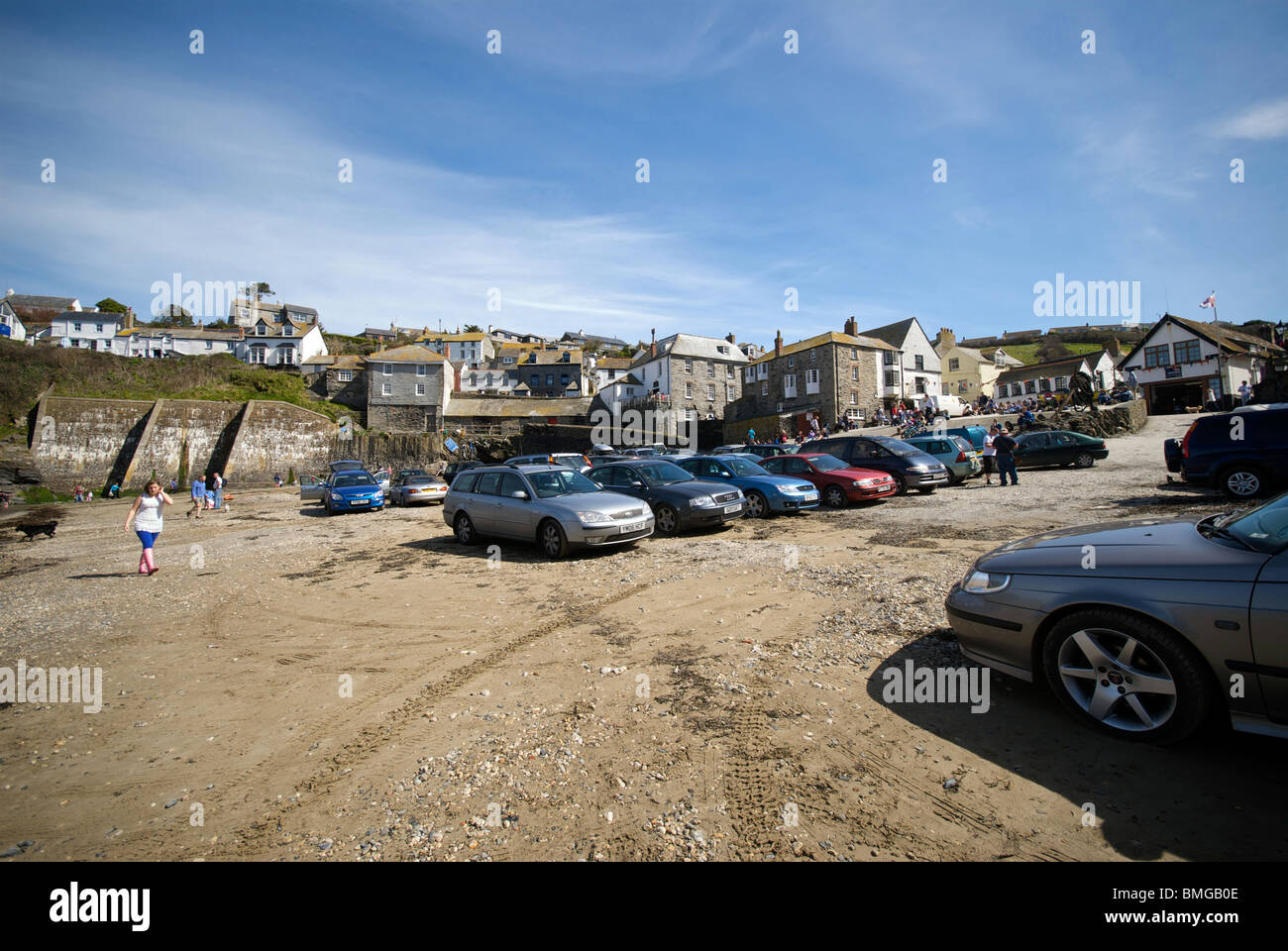 Port Issac Cornwall UK Harbor Harbour Stock Photo - Alamy