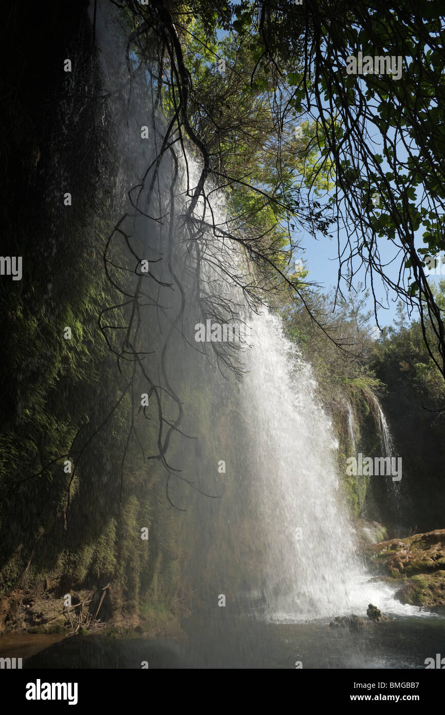 Turkey Antalya - the Kursunlu waterfalls and natural forest park Stock ...