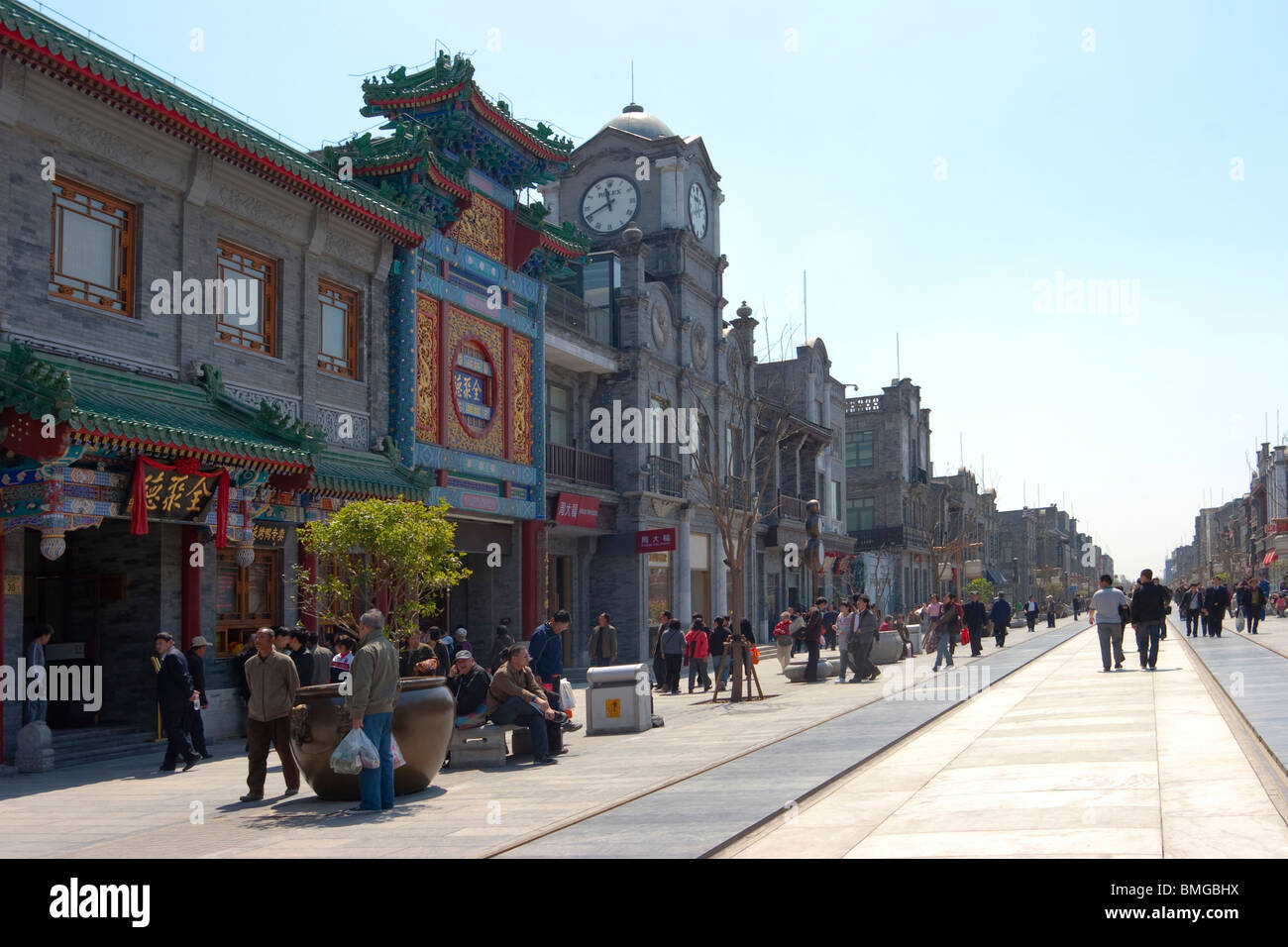 Chinese traditional architecture mixed with colonial style architecture ...
