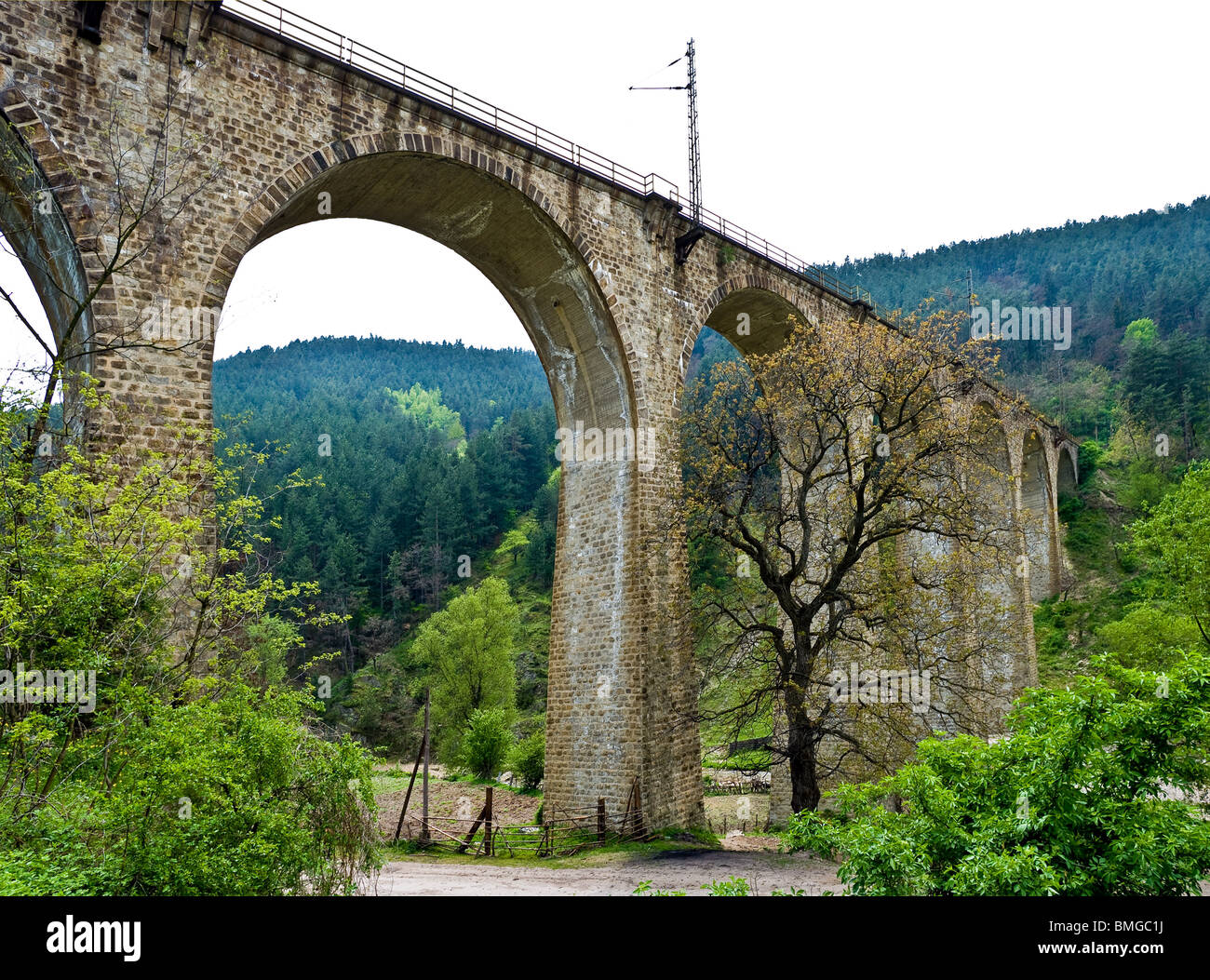 Old railway bridge Stock Photo - Alamy