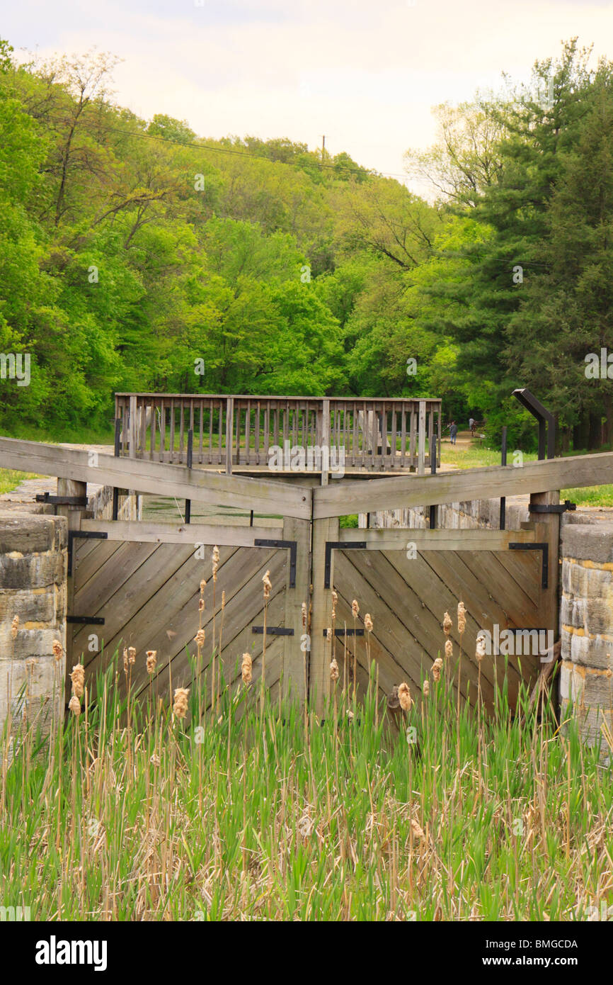 Chesapeake and ohio canal national historic park hi-res stock ...