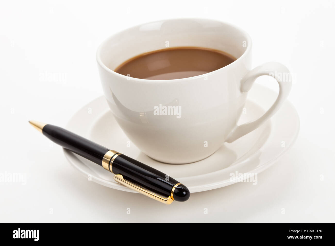 Coffee cup with white background Stock Photo - Alamy