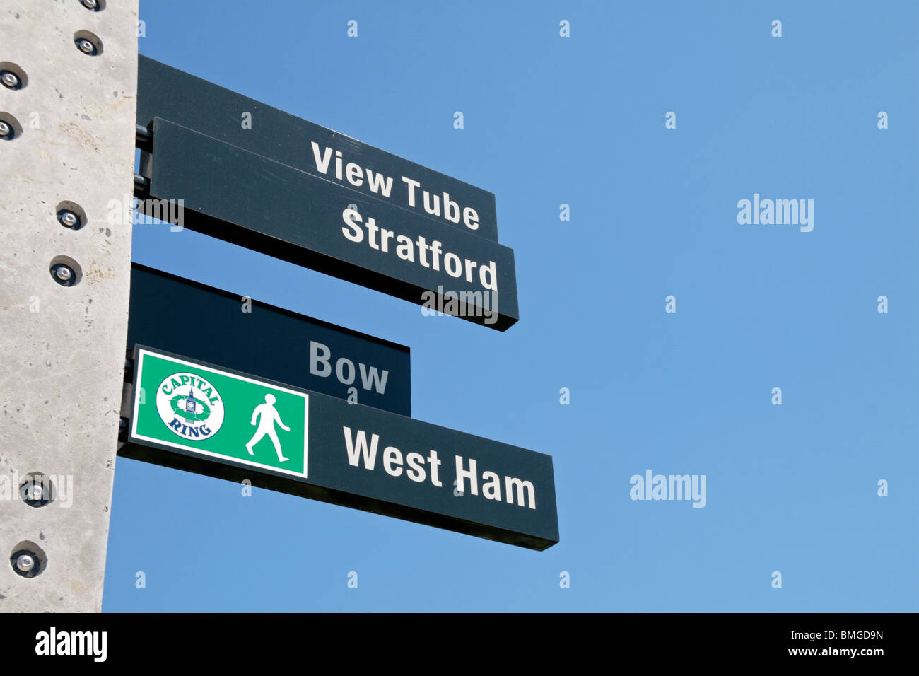 Pedestrian direction signs hi-res stock photography and images - Alamy