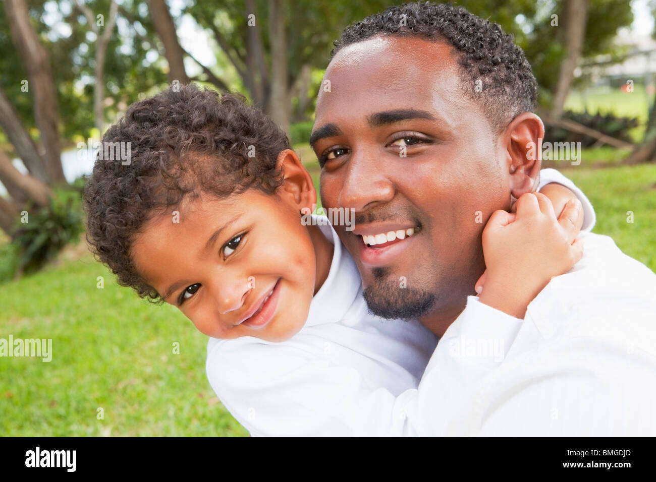 Fort Lauderdale, Florida, United States Of America; A Father With His ...