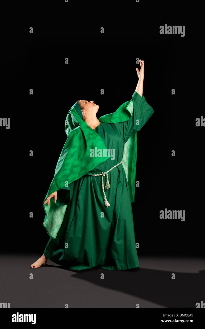 Woman Depicting Mary Magdalene Stock Photo - Alamy