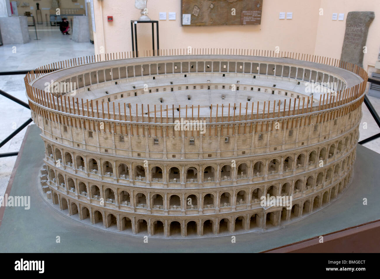 Reconstructive scale model of the Colosseum Stock Photo: 29866056 - Alamy