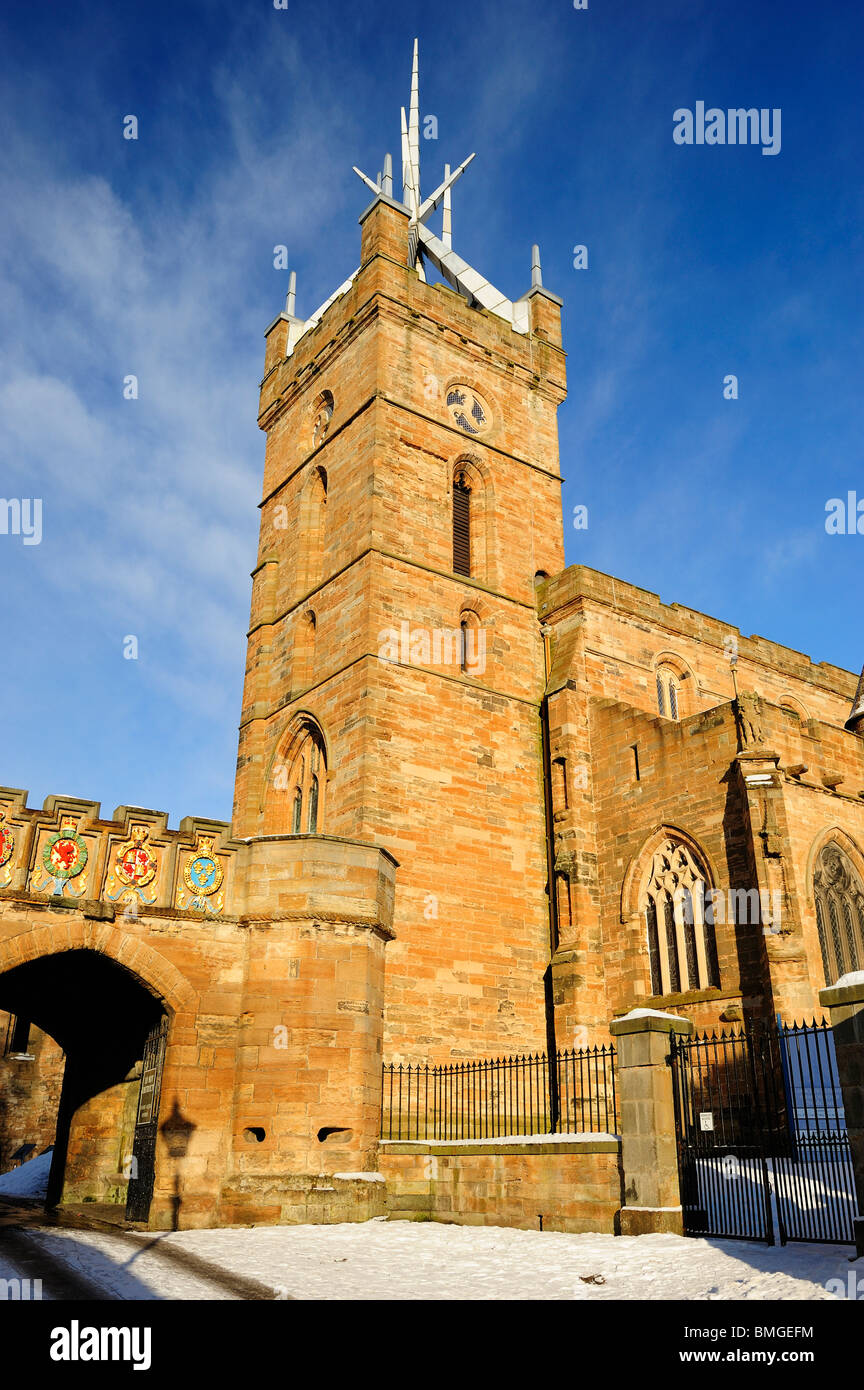 St Michael's Parish Church in Linlithgow, West Lothian, Scotland Stock ...