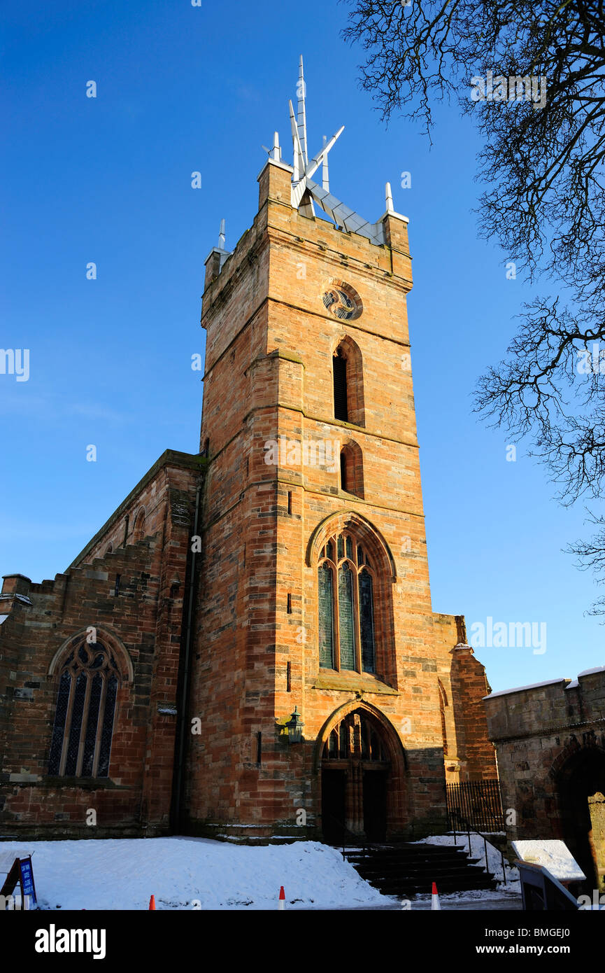 St Michael's Parish Church in Linlithgow, West Lothian, Scotland Stock ...