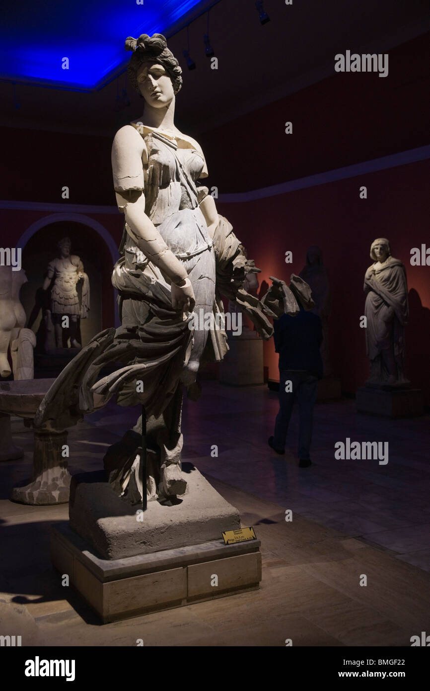 Turkey Antalya - Antalya Museum - The Dancer, a 2nd century AD statue ...