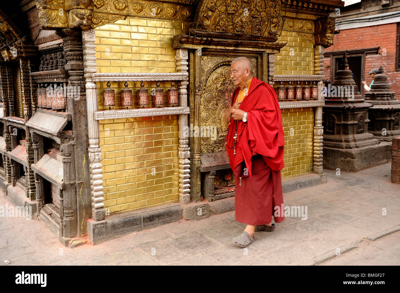 Hariti temple ajima swayambhunath buddhist temple hi-res stock ...