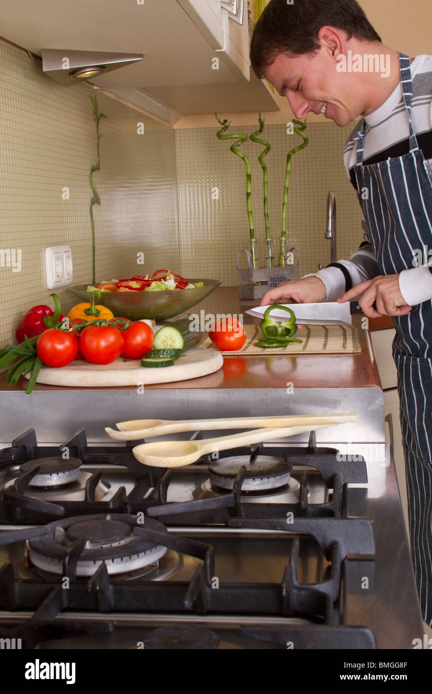 Healthy lifestyle kitchen hi-res stock photography and images - Alamy