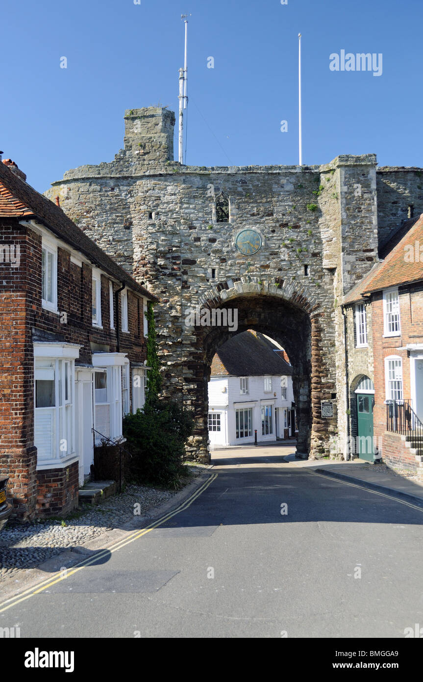 The Landgate in Rye, Sussex, England Stock Photo - Alamy