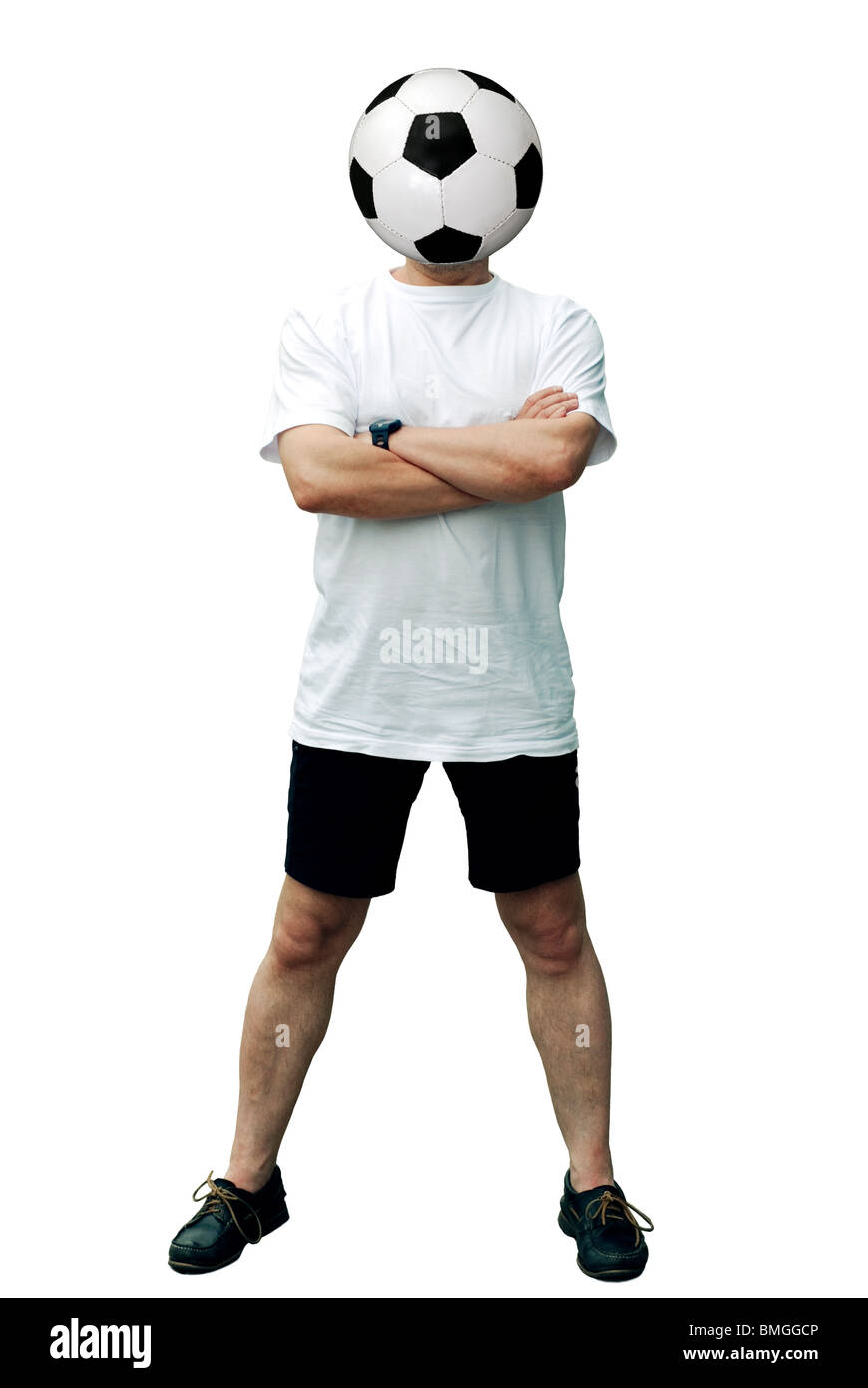 real soccer fan man Stock Photo - Alamy