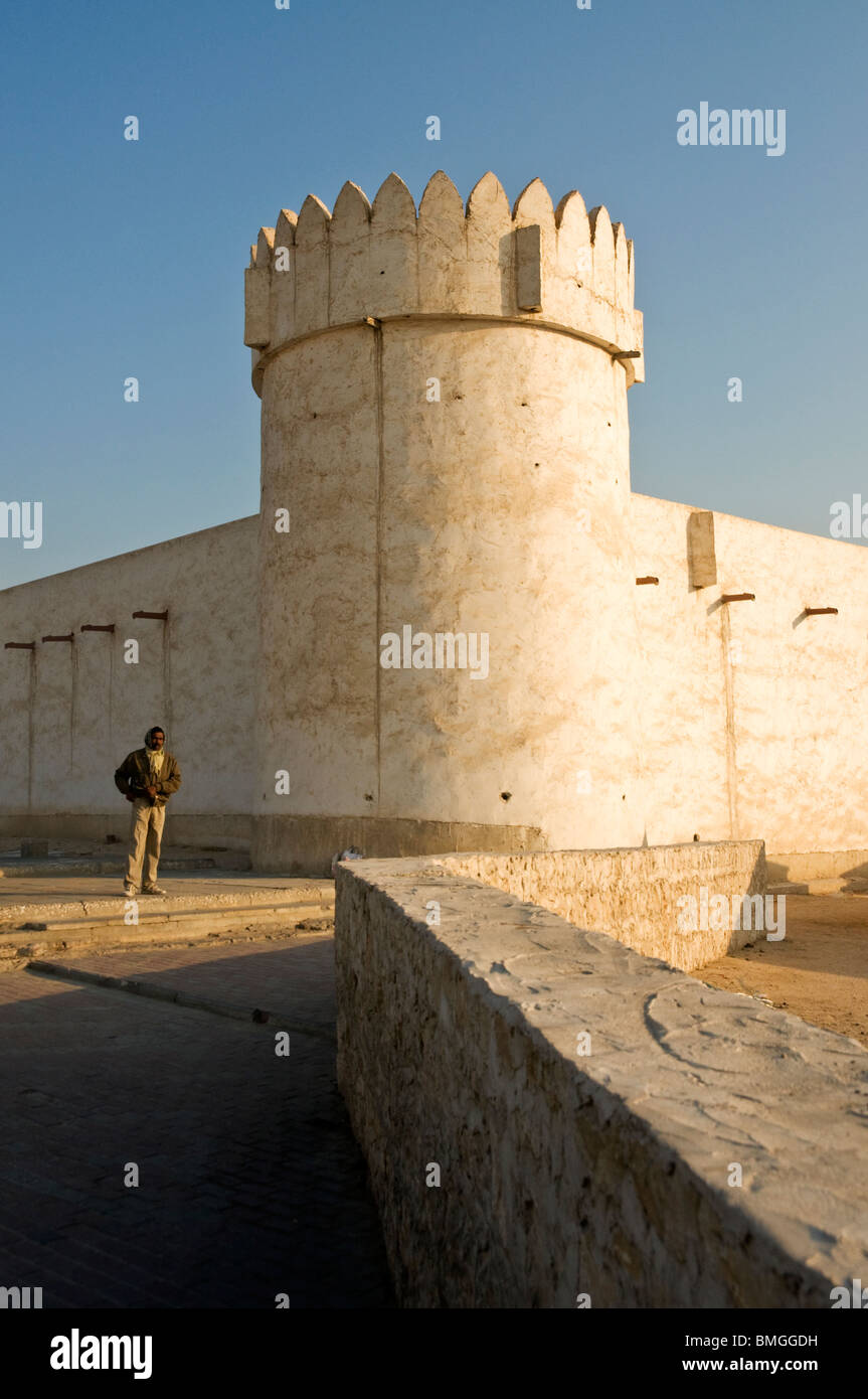 Elk205-1221 Qatar, Doha, Al-Koot Fort 1927 Stock Photo - Alamy