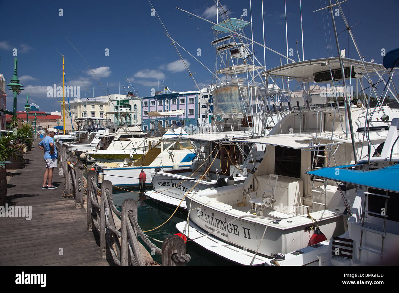 Constitution River, Careenage Bridgetown, Barbados Stock Photo - Alamy