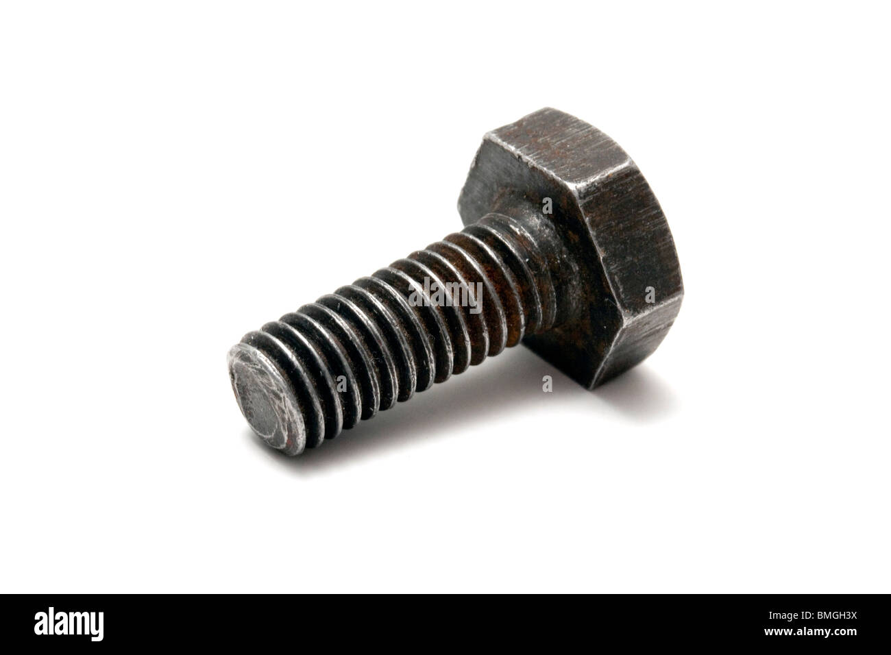 Bolt isolated on white background Stock Photo - Alamy