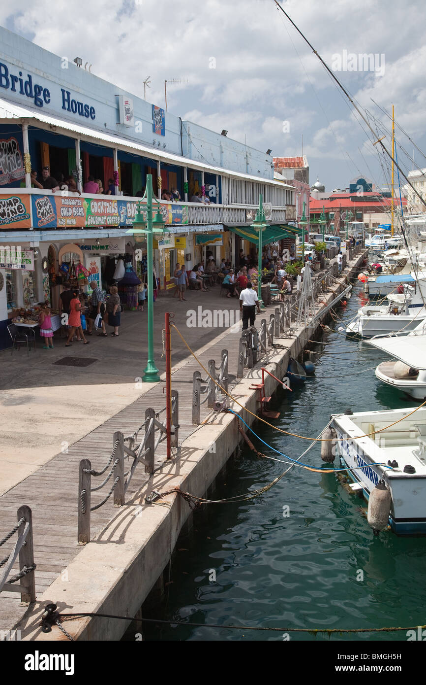 Constitution River, Careenage Bridgetown, Barbados Stock Photo - Alamy