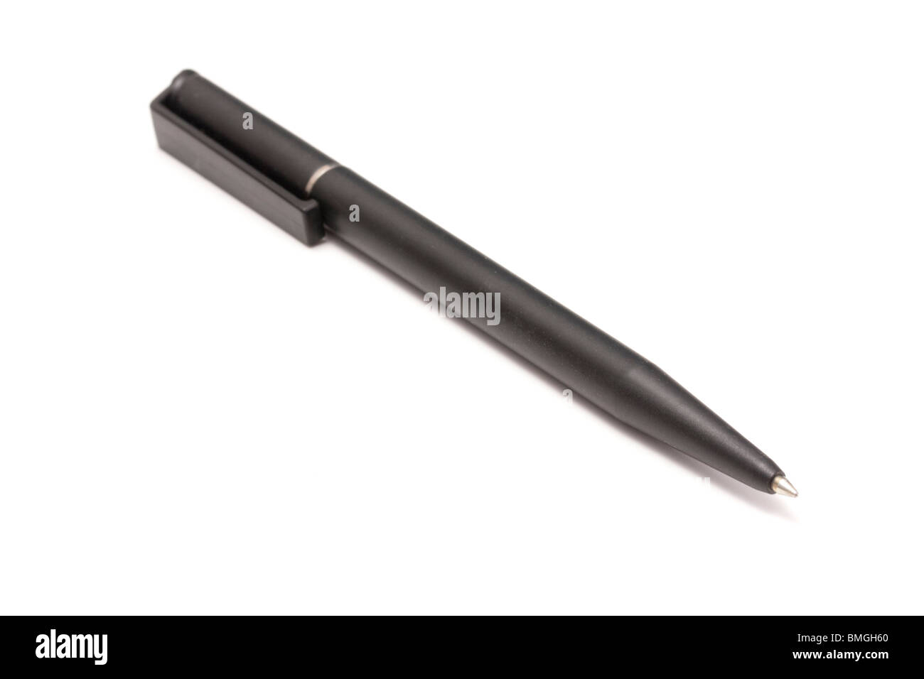 Ball Point Pen Isolated On White Stock Photo - Alamy