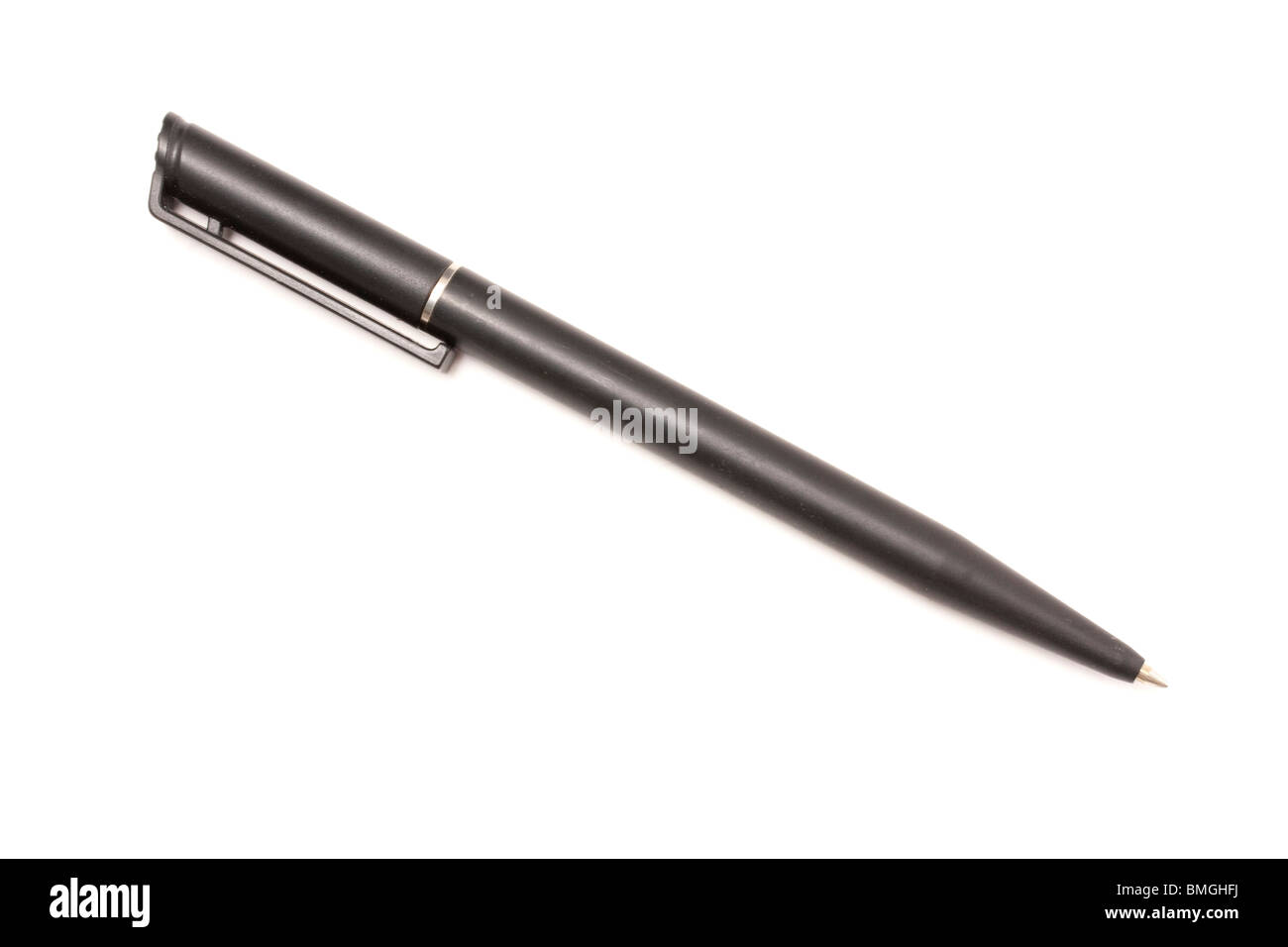 Ball Point Pen Isolated On White Stock Photo - Alamy
