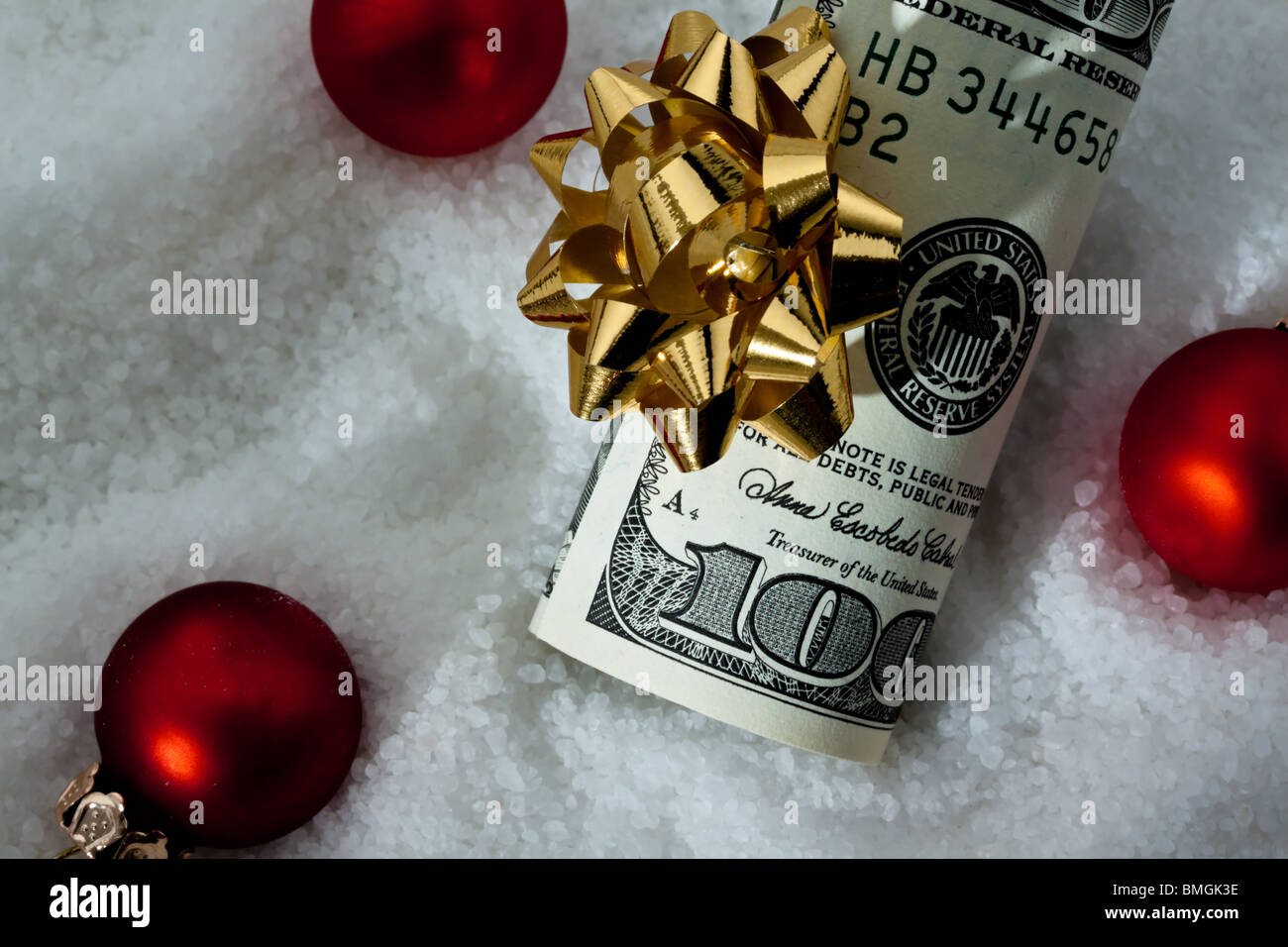 U s dollars banknotes loop gift hi-res stock photography and images - Alamy